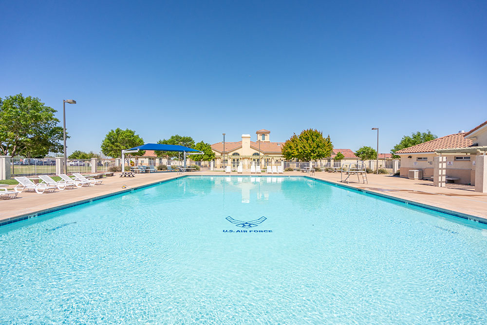 Military Housing Complex in Albuquerque, near Kirtland Air Force Base.