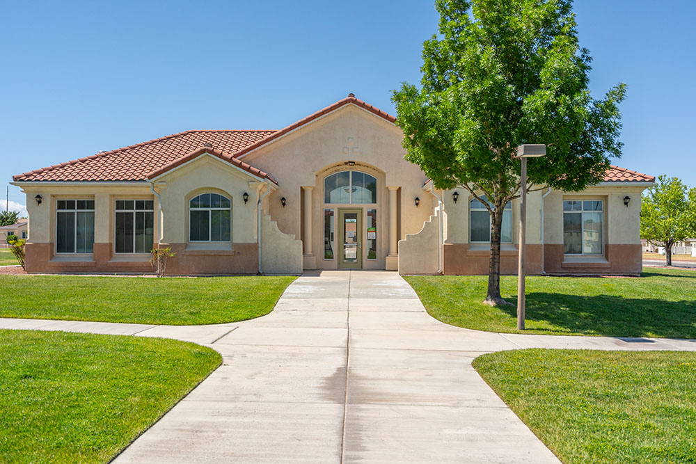 Military Housing Complex in Albuquerque, near Kirtland Air Force Base.