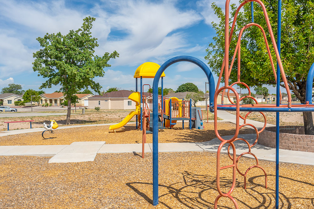 Military Housing Complex in Albuquerque, near Kirtland Air Force Base.