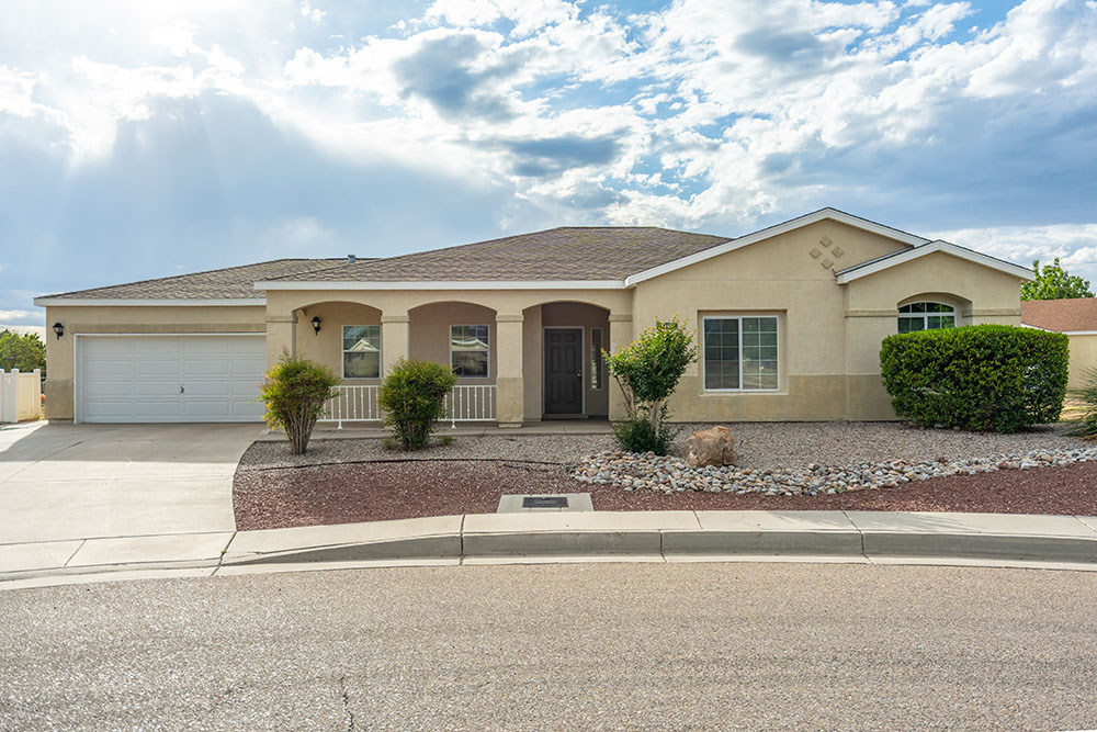 Military Housing Complex in Albuquerque, near Kirtland Air Force Base.